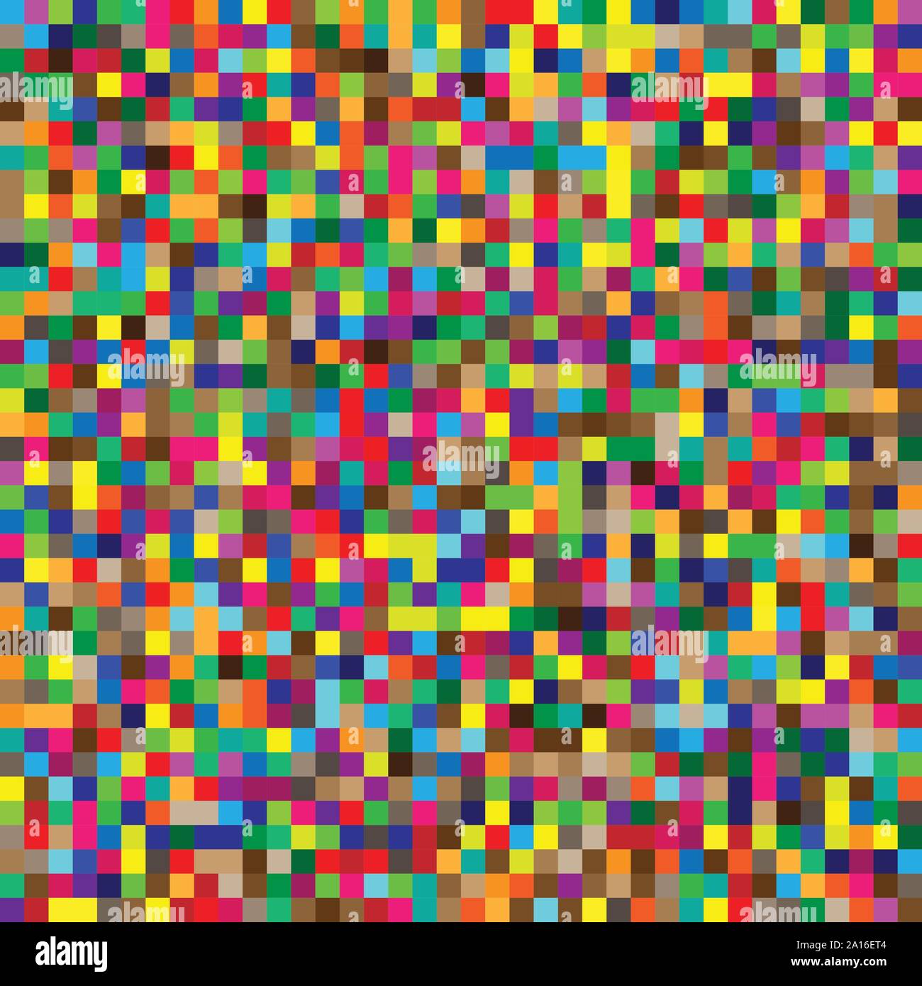 Seamless colour blocks grid pattern hi-res stock photography and images ...