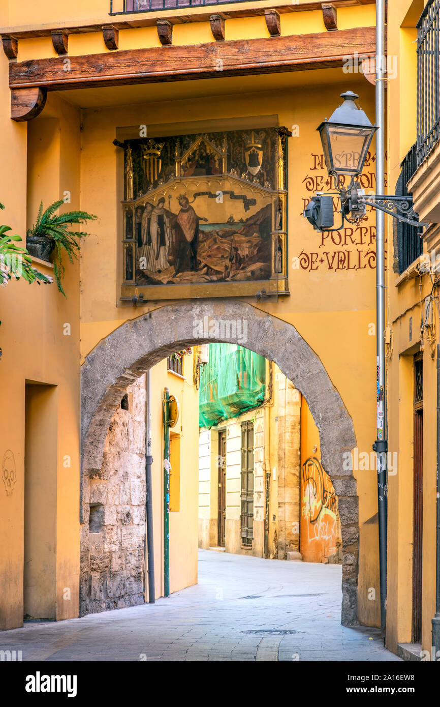 Spain valencia old buildings hi-res stock photography and images - Alamy