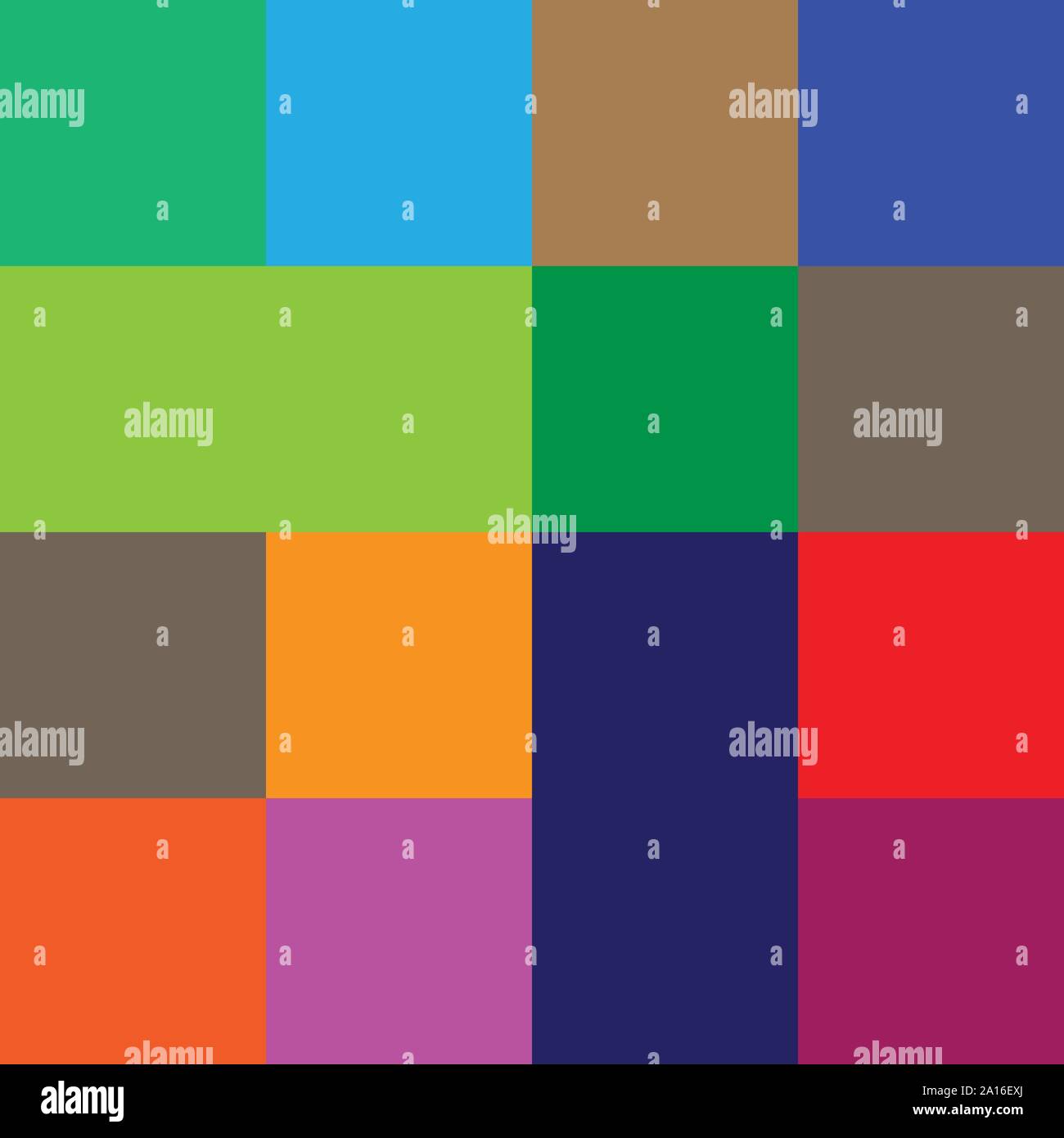 seamless random squares, mosaic tiles pixelated, pixels colorful ...