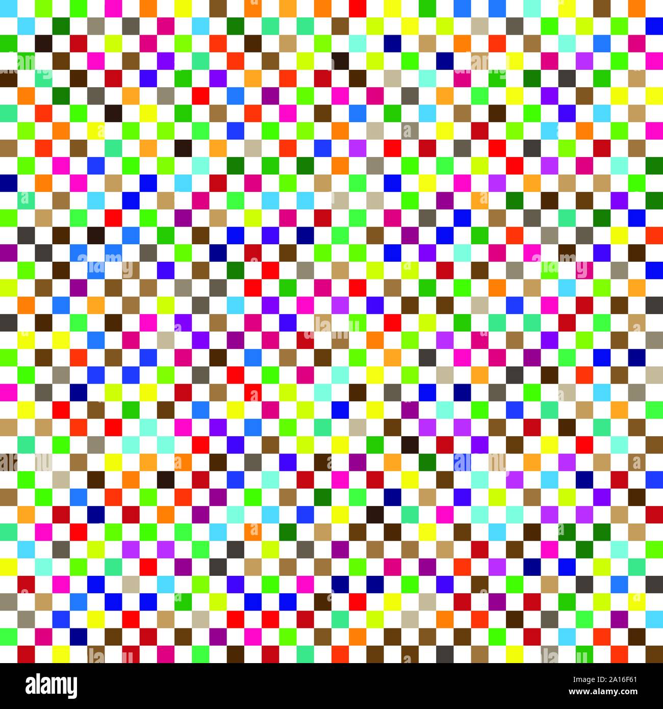 Seamless colour blocks grid pattern hi-res stock photography and images ...