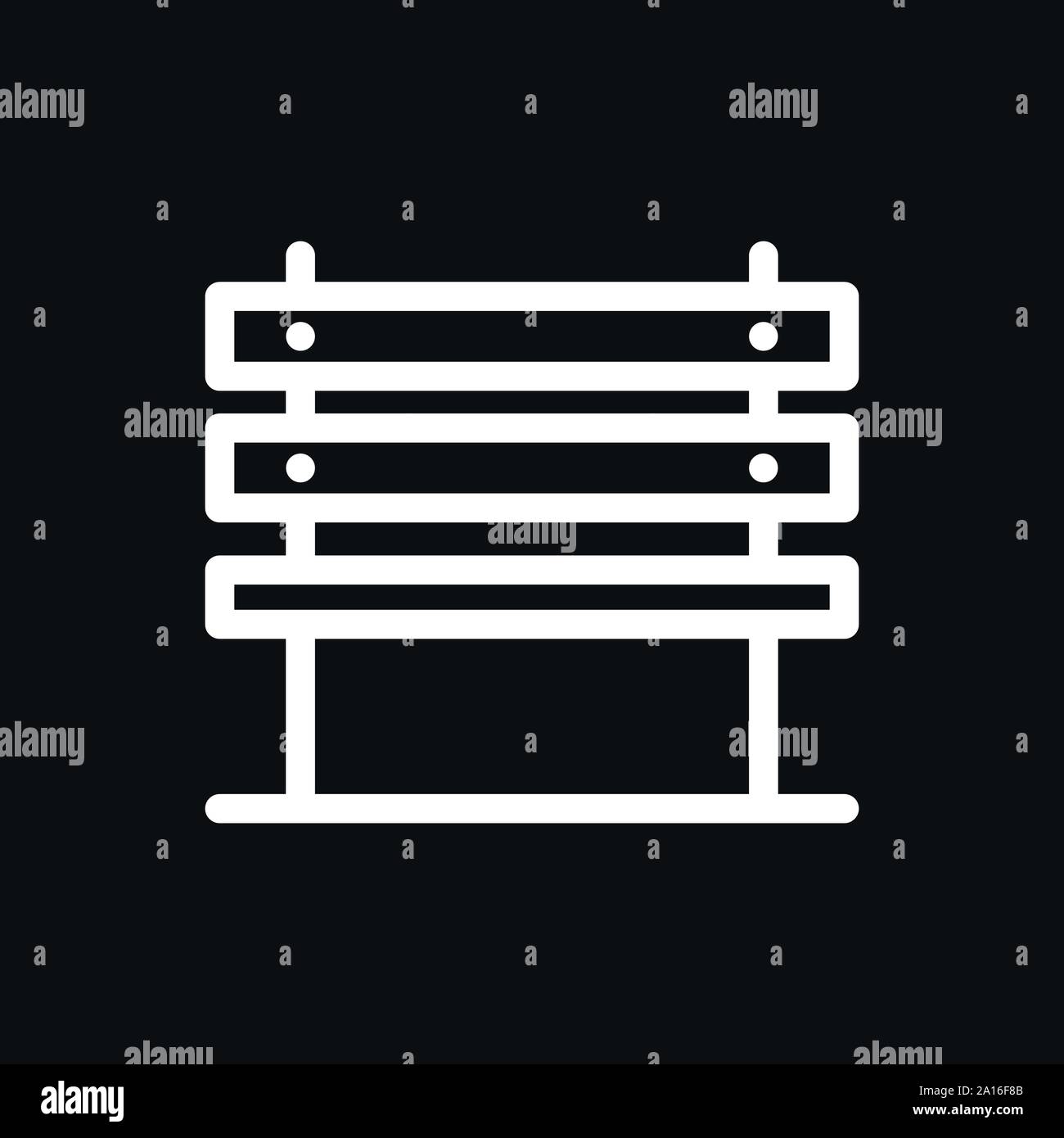 Work bench icon, illustration, logo isolated on background Stock Vector ...