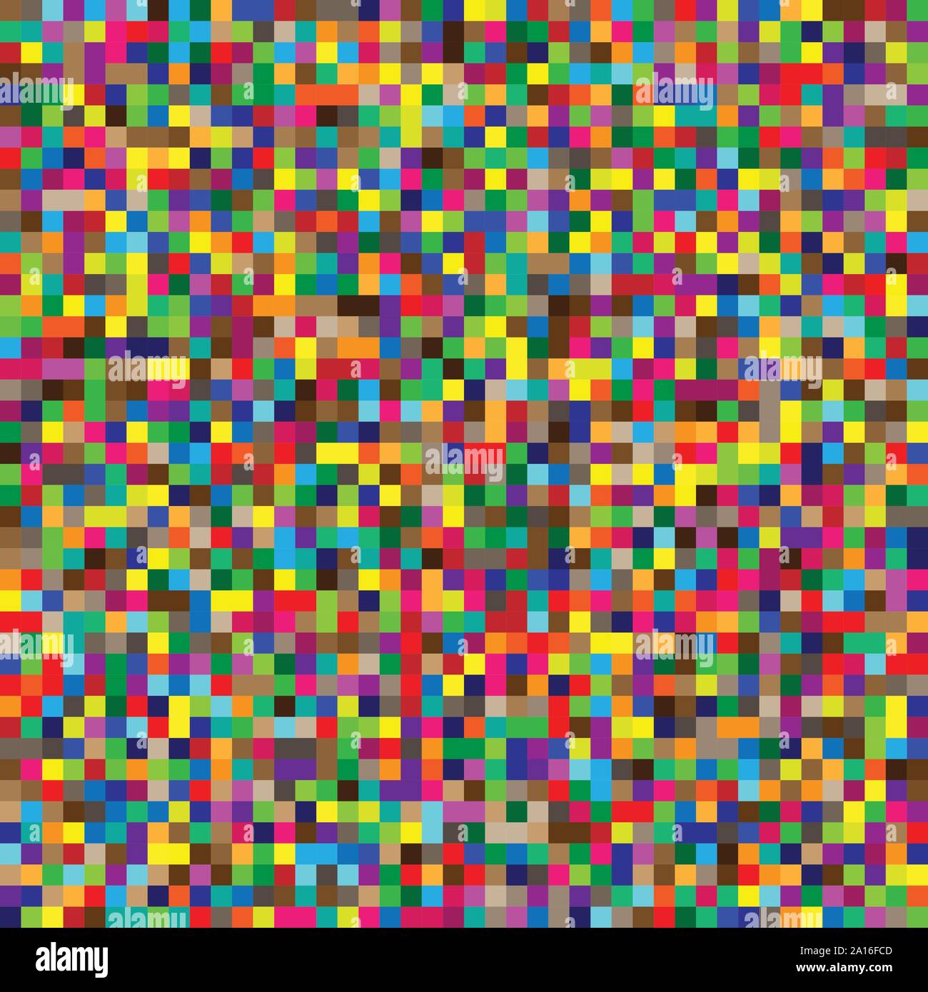 Seamless colour blocks grid pattern hi-res stock photography and images ...
