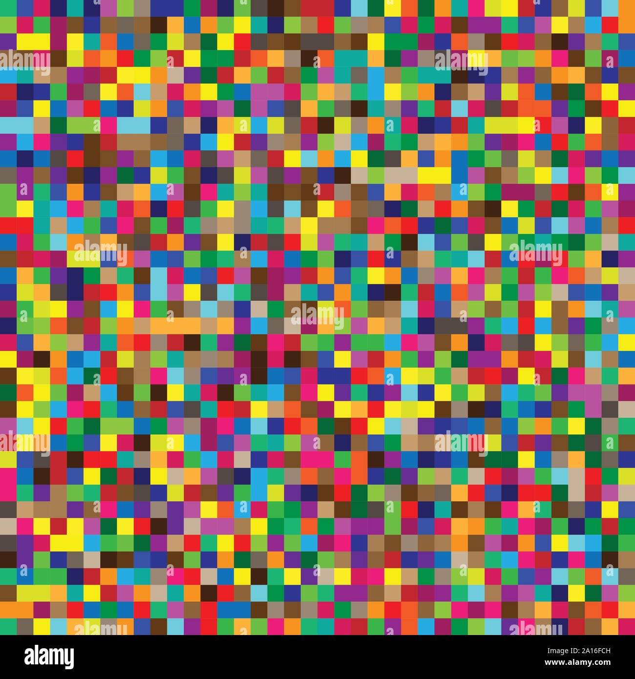 Seamless colour blocks grid pattern hi-res stock photography and images ...