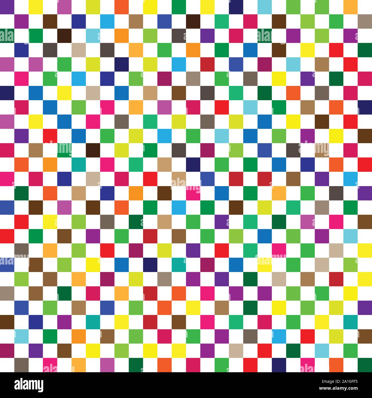 seamless random squares, mosaic tiles pixelated, pixels colorful vibrant, vivid background ...