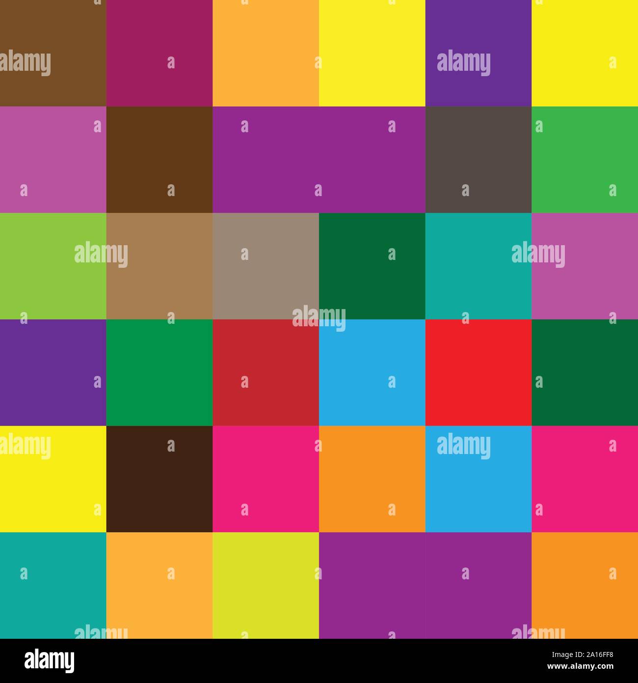 Seamless colour blocks grid pattern hi-res stock photography and images ...