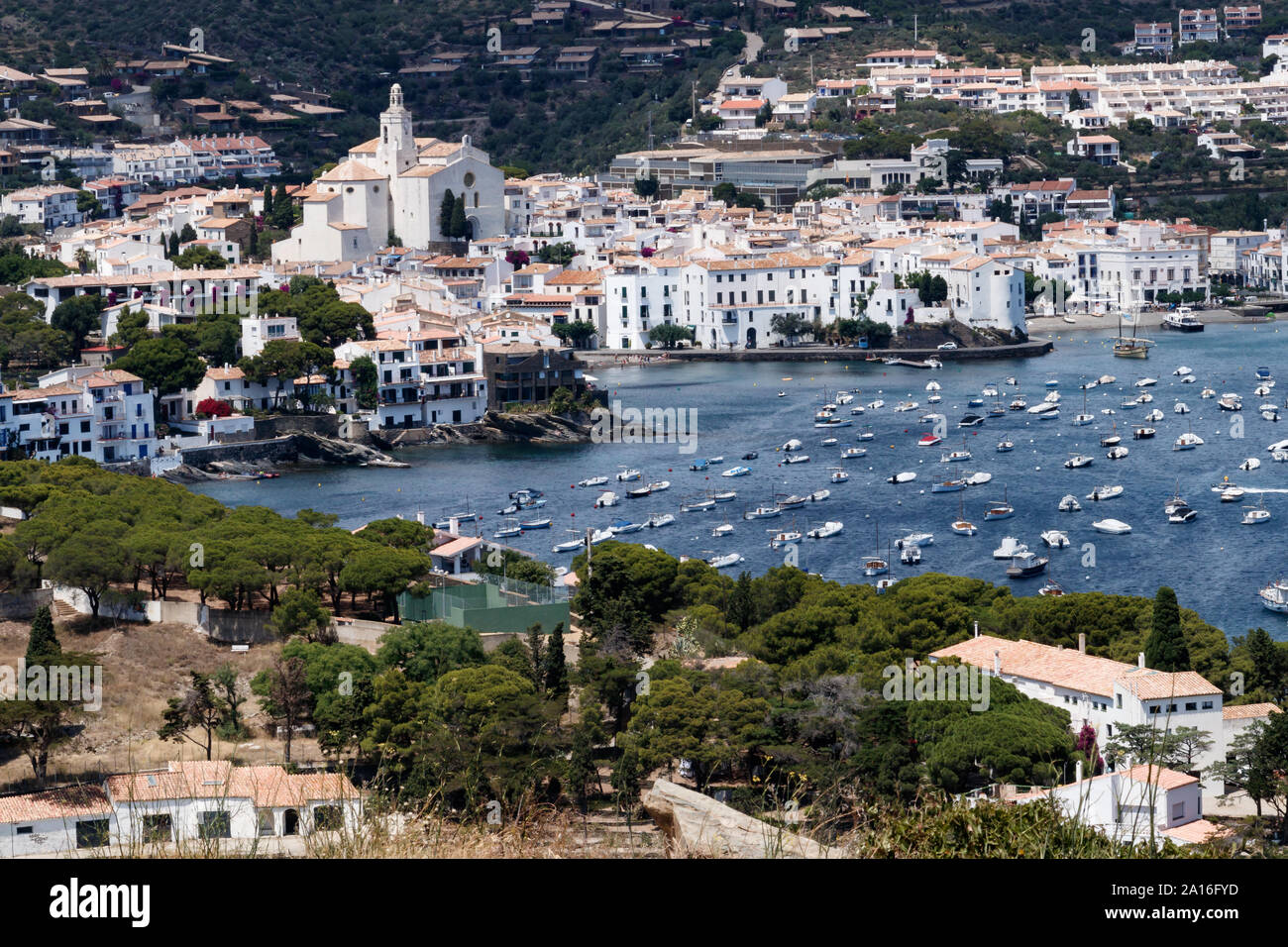 Cadaques Mediterranean Spain Girona High Resolution Stock Photography ...