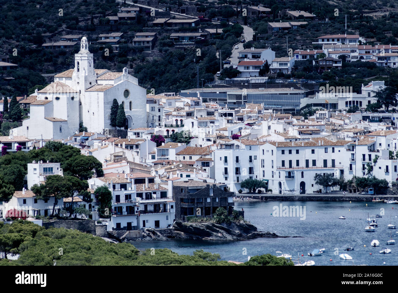 Cadaques Mediterranean Spain Girona High Resolution Stock Photography ...