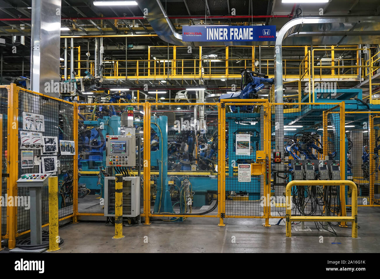 Honda of america plant hi-res stock photography and images - Alamy