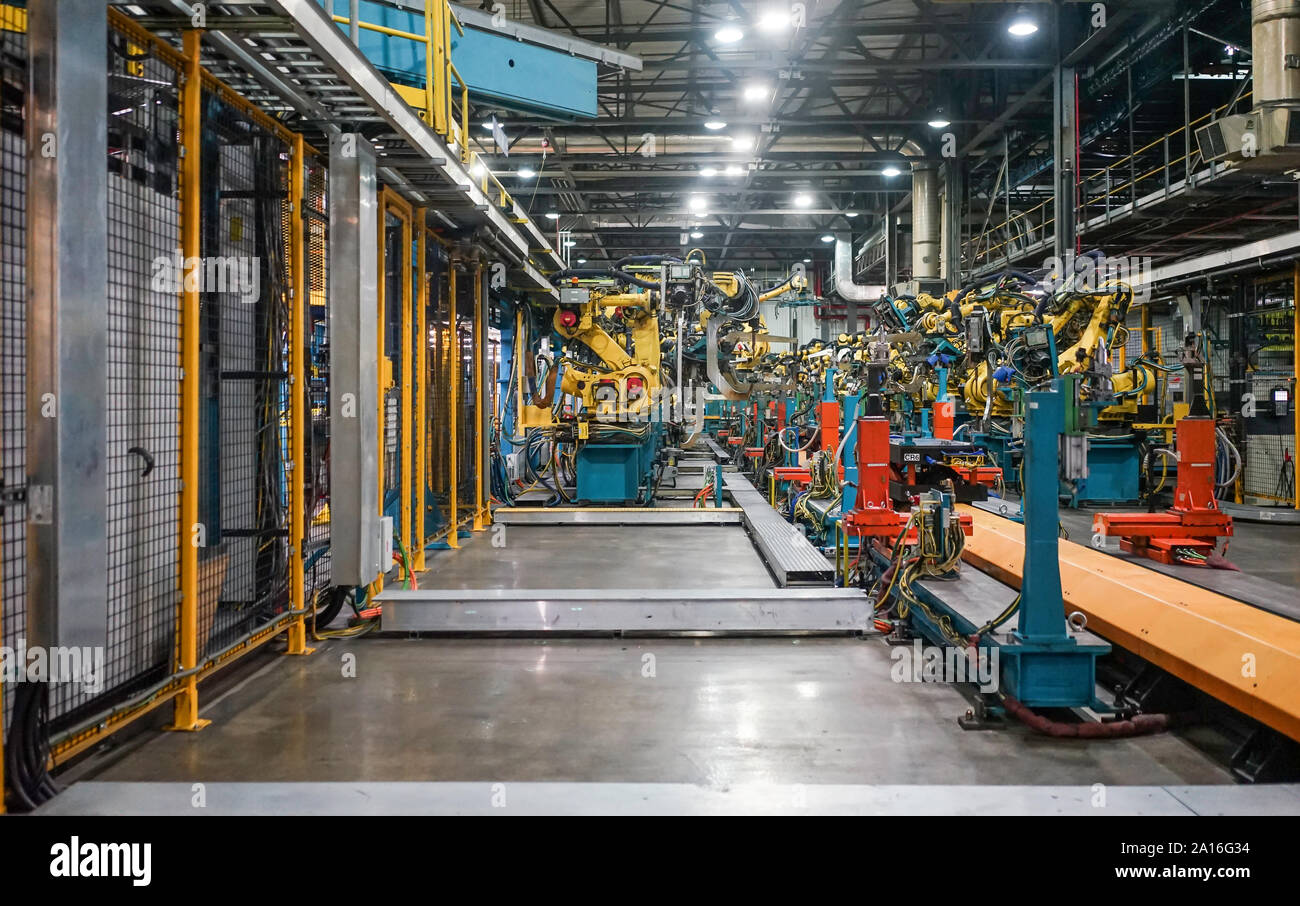 Honda production line hi-res stock photography and images - Alamy