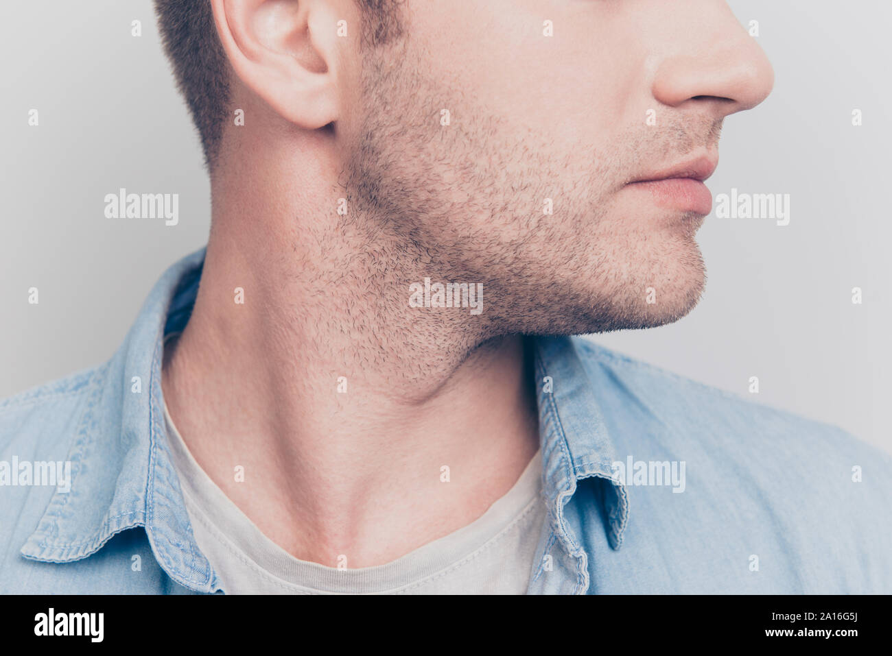 Turn up jeans hi-res stock photography and images - Alamy