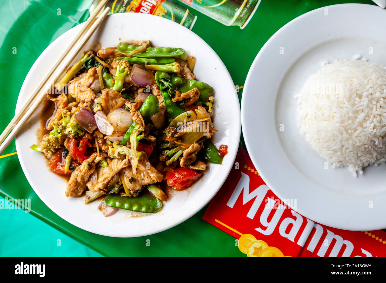 Burmese food hi-res stock photography and images - Alamy