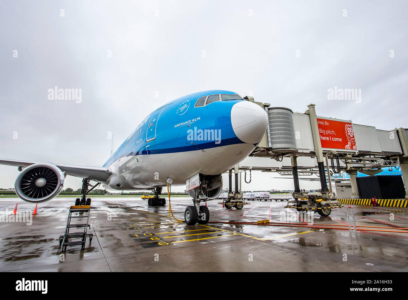 Schiphol, Netherlands. 24th Sep, 2019. SCHIPHOL, 24-09-2019, Schiphol ...