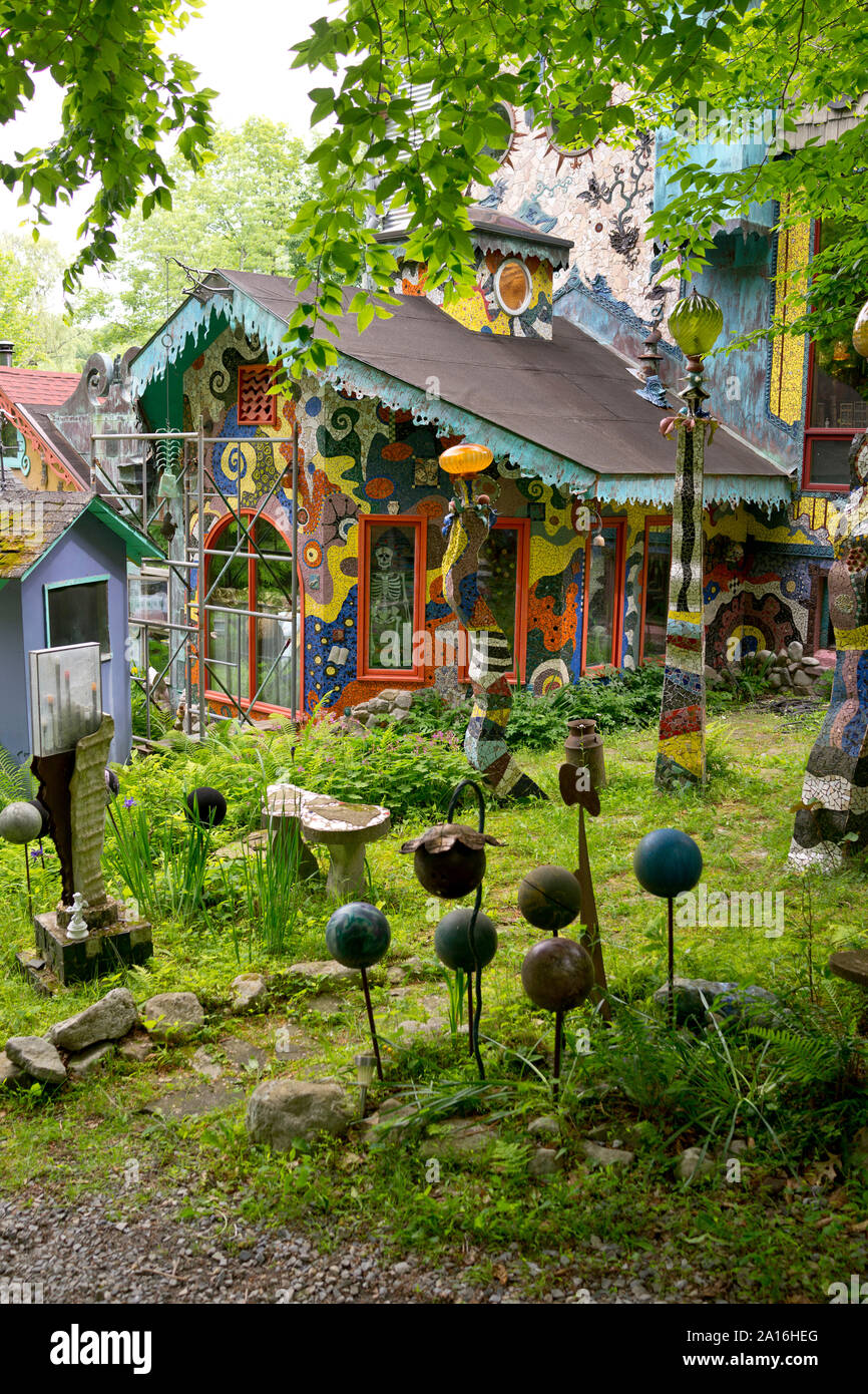 Richard Ricky Boscarino American multimedia artist Luna Parc Sandyston ...