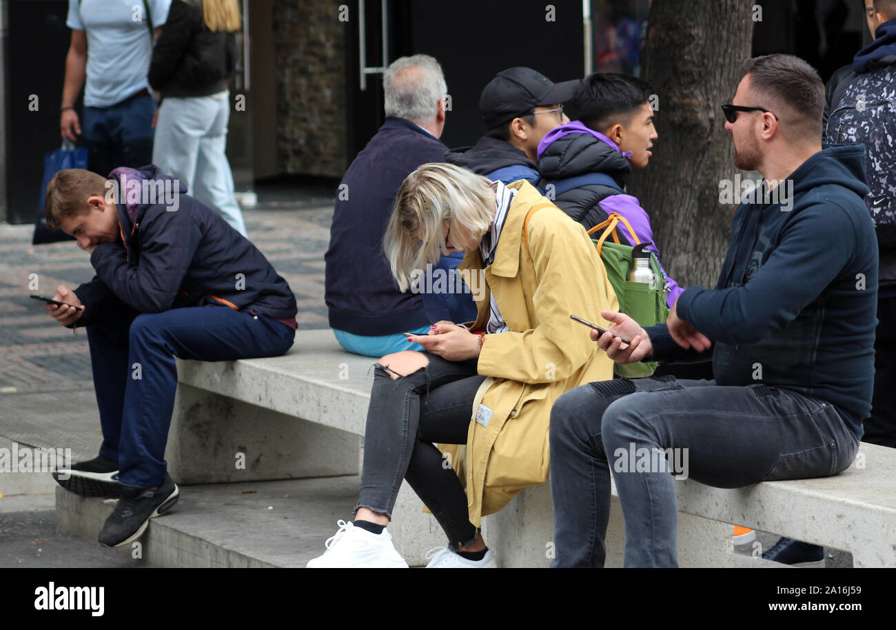Czech republic people mobile phones hi-res stock photography and images ...