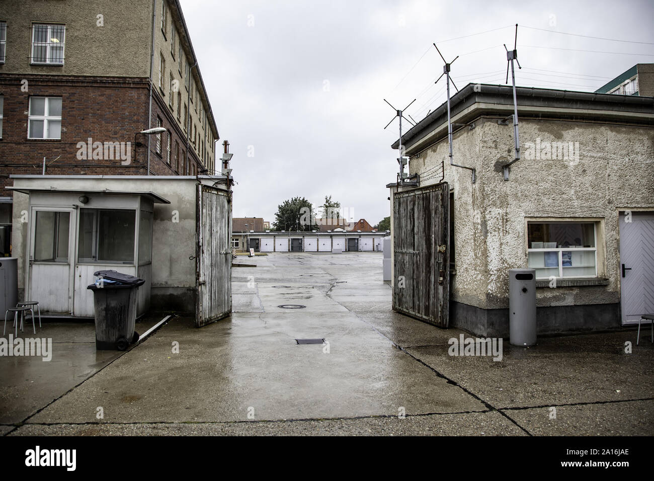 Old jail, detail of old war jail in Germany Stock Photo - Alamy
