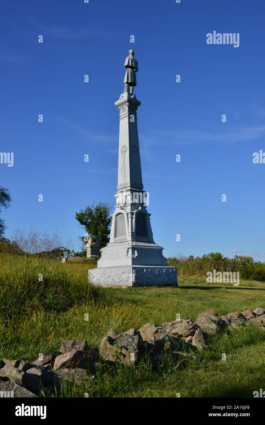 American civil war memorial Stock Photo - Alamy