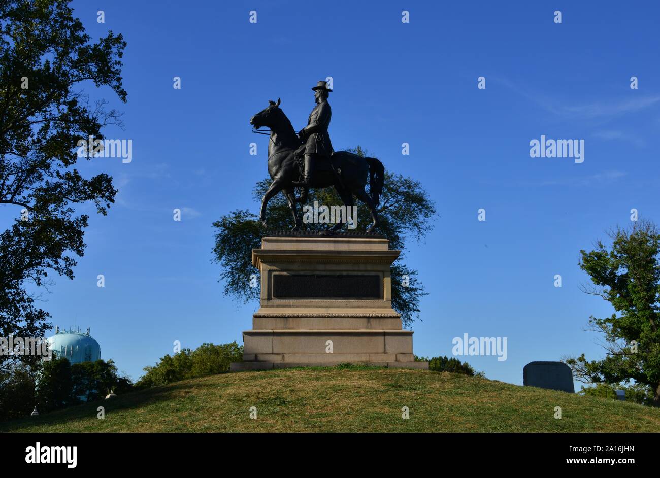 A Union American Civil war memorial Stock Photo - Alamy
