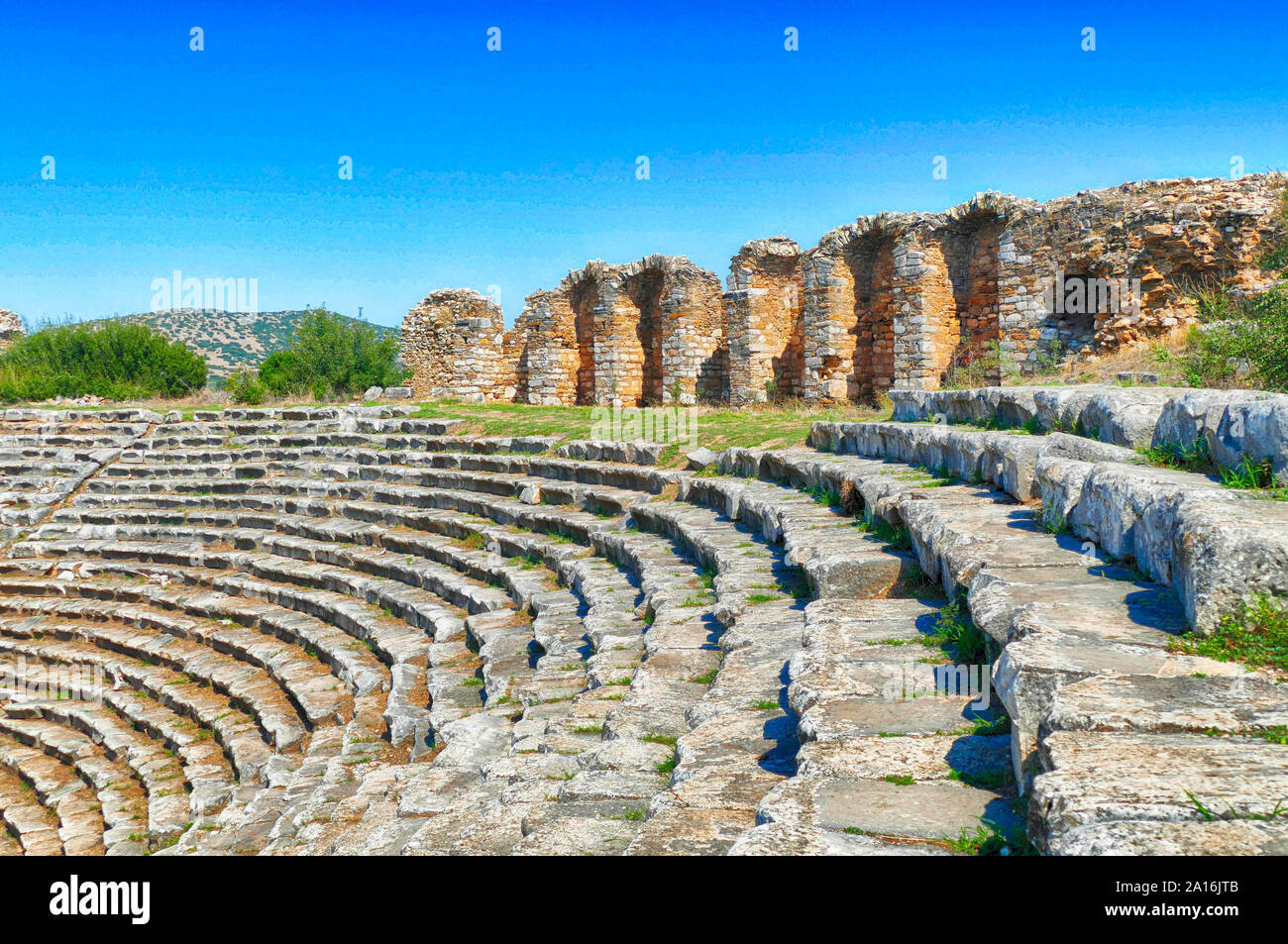 Chariot racing stadium ( hippodrome ), best preserved example of Roman ...