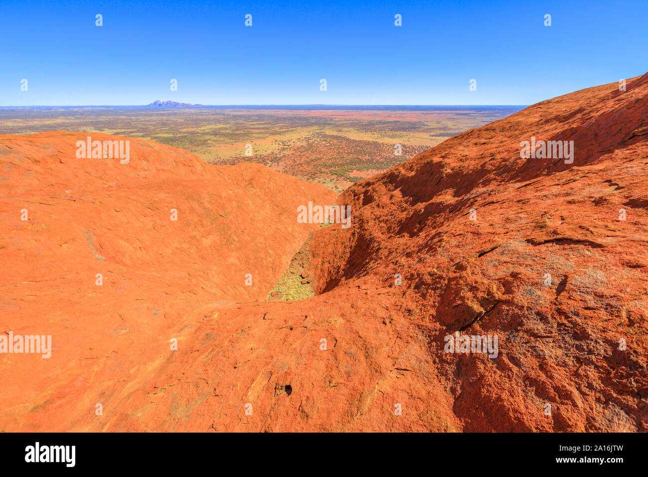 Uluru aerial hi-res stock photography and images - Alamy