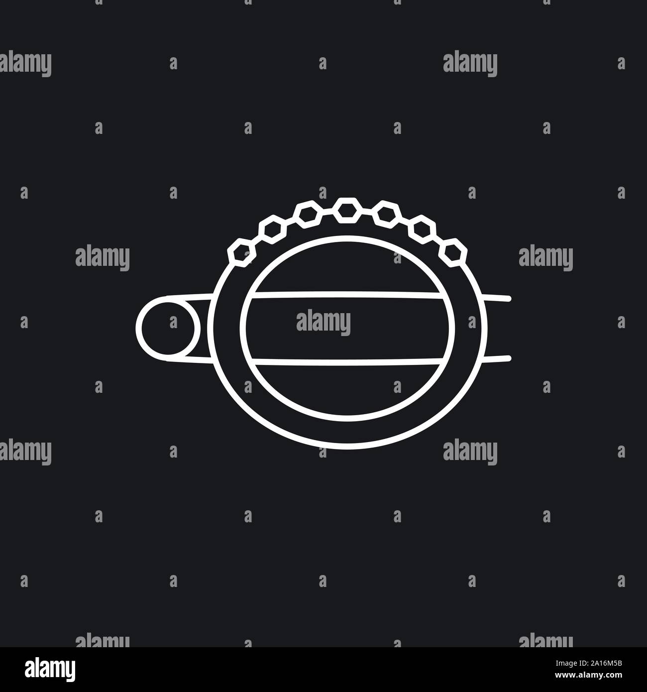 Brooch icon. Flat design isolated vector illustrations Stock Vector ...