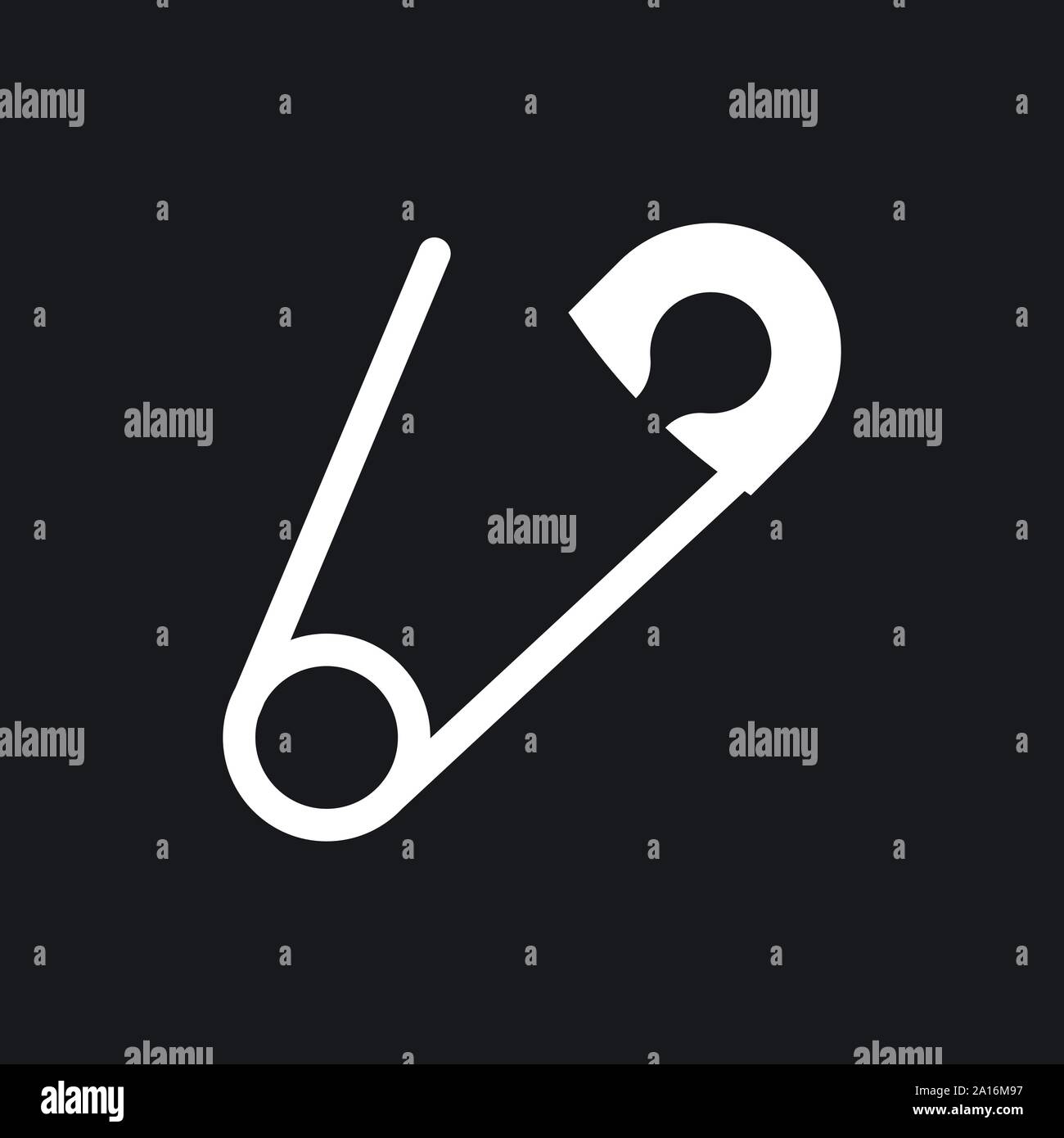 Brooch icon. Flat design isolated vector illustrations Stock Vector ...