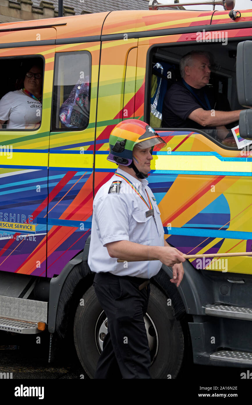 at the 2019 Chester Pride Festival Stock Photo - Alamy