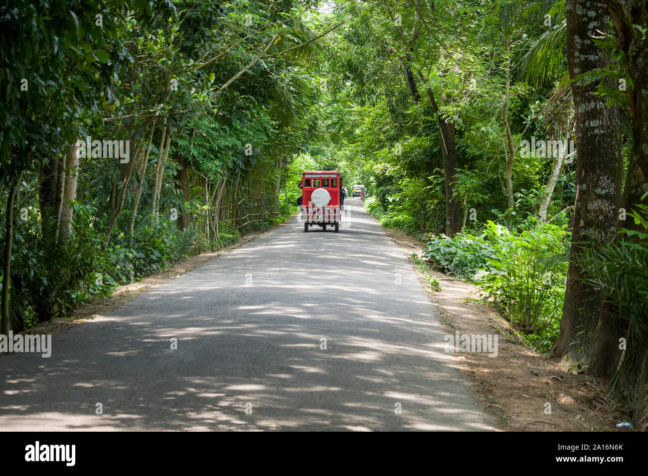 Landscape of Rural Area Street, Bangladesh Stock Photo - Alamy