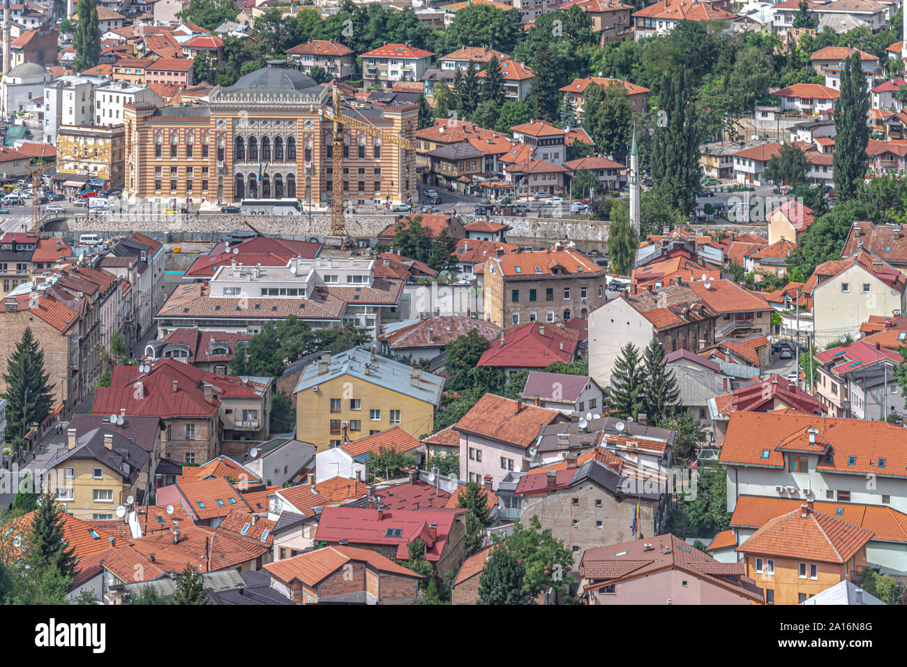 Sarajevo landmark hi-res stock photography and images - Alamy