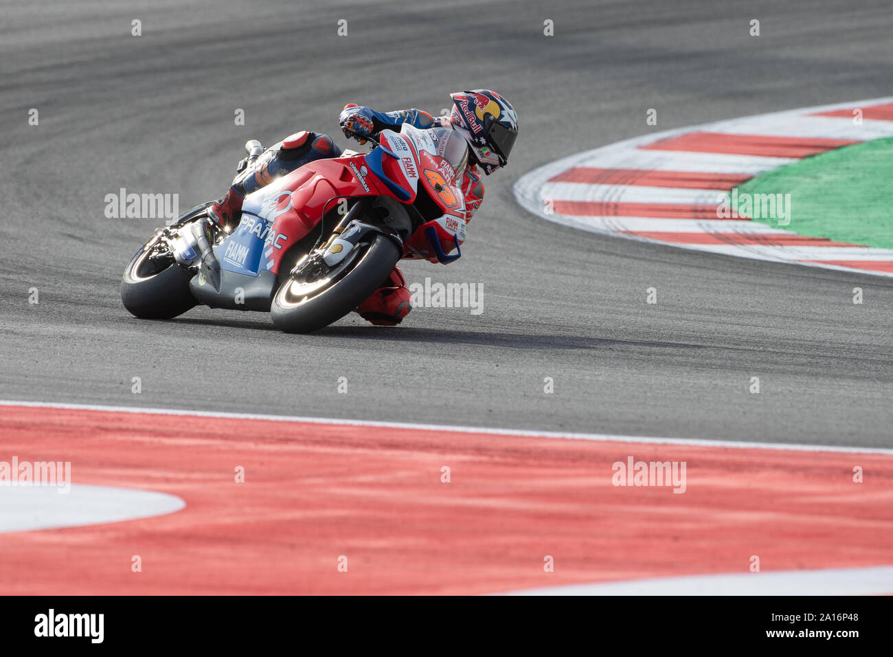 Jack Miller, Australian rider number 43 for Ducati Pramac Team in ...