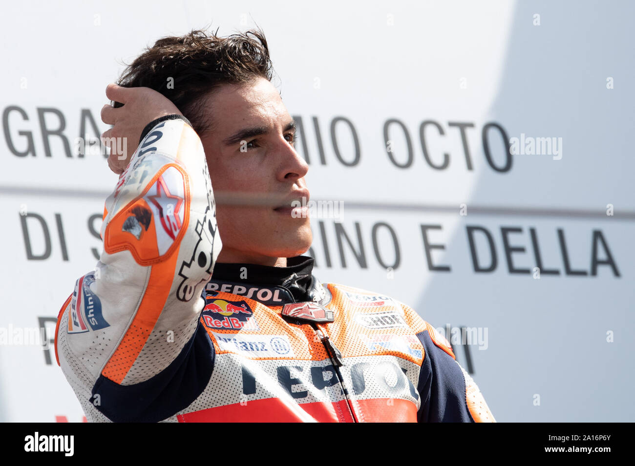 Italy. 15th Sep, 2019. Marc Marquez, Spanish rider and MotoGP World ...