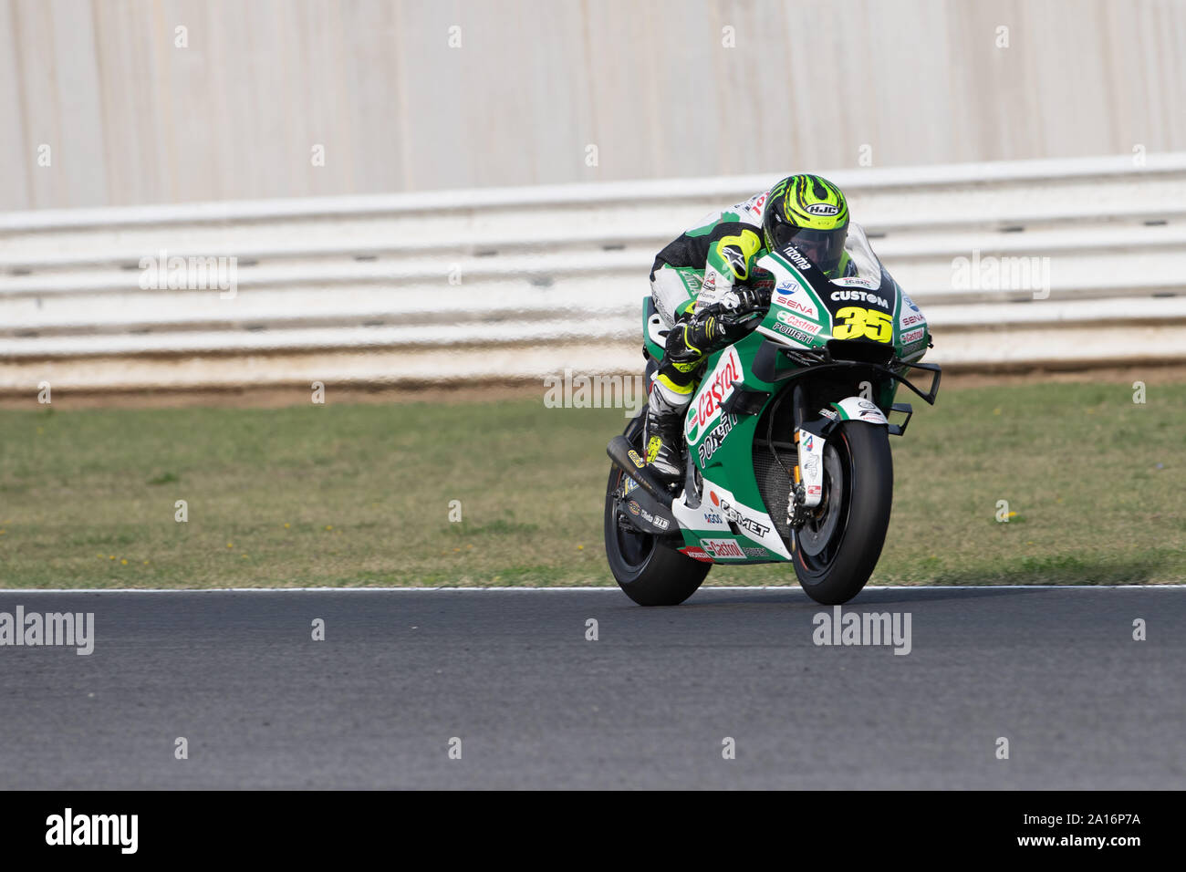 British rider number 35 for honda lcr team in motogp hi-res stock ...
