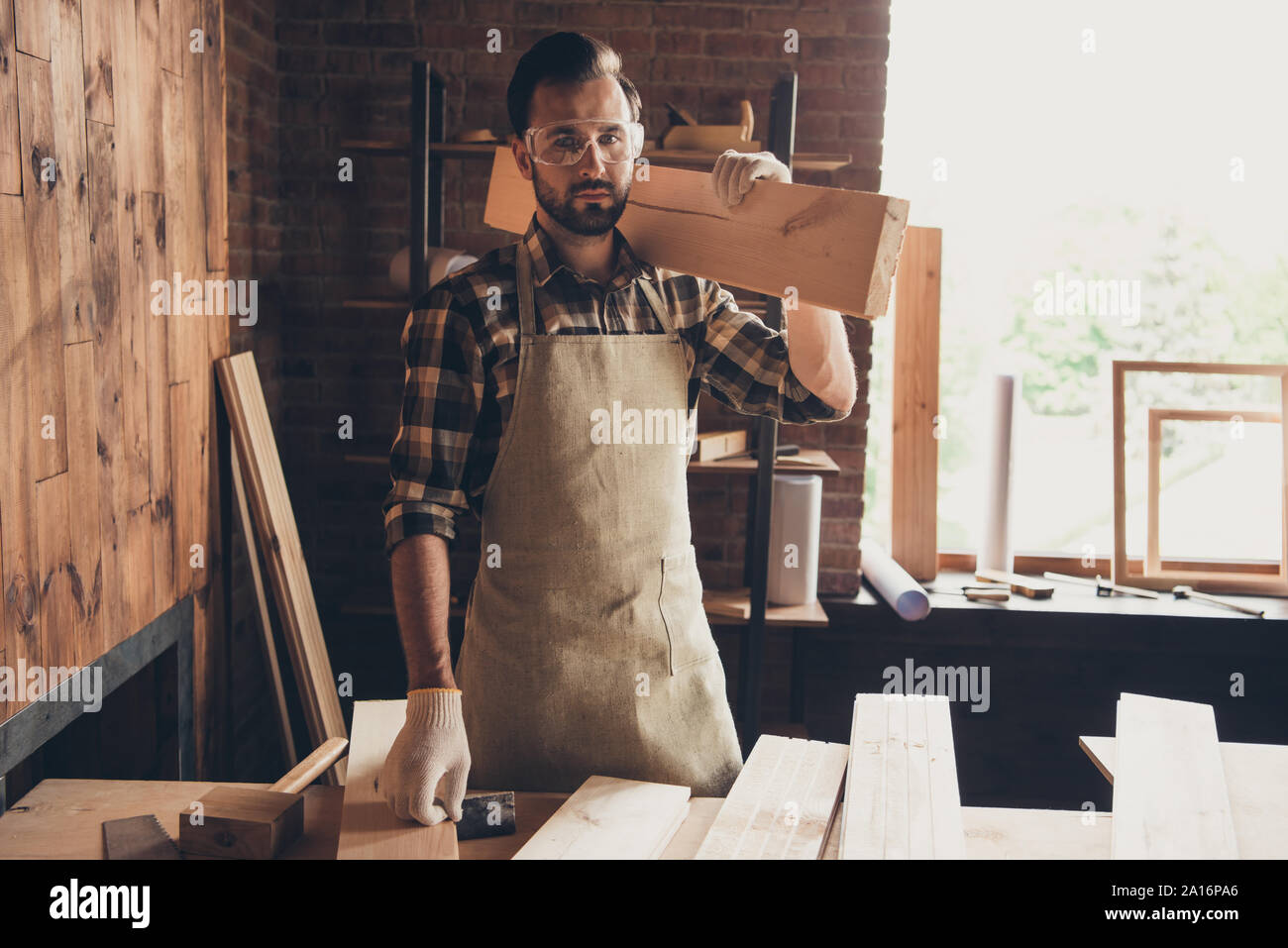 Profession professional shop store storage people person help fu Stock ...