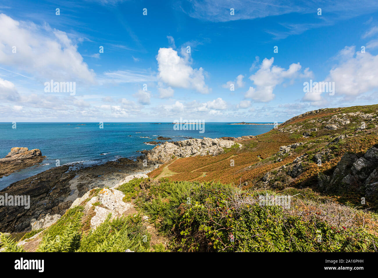 Guernsey coastal path hi-res stock photography and images - Alamy