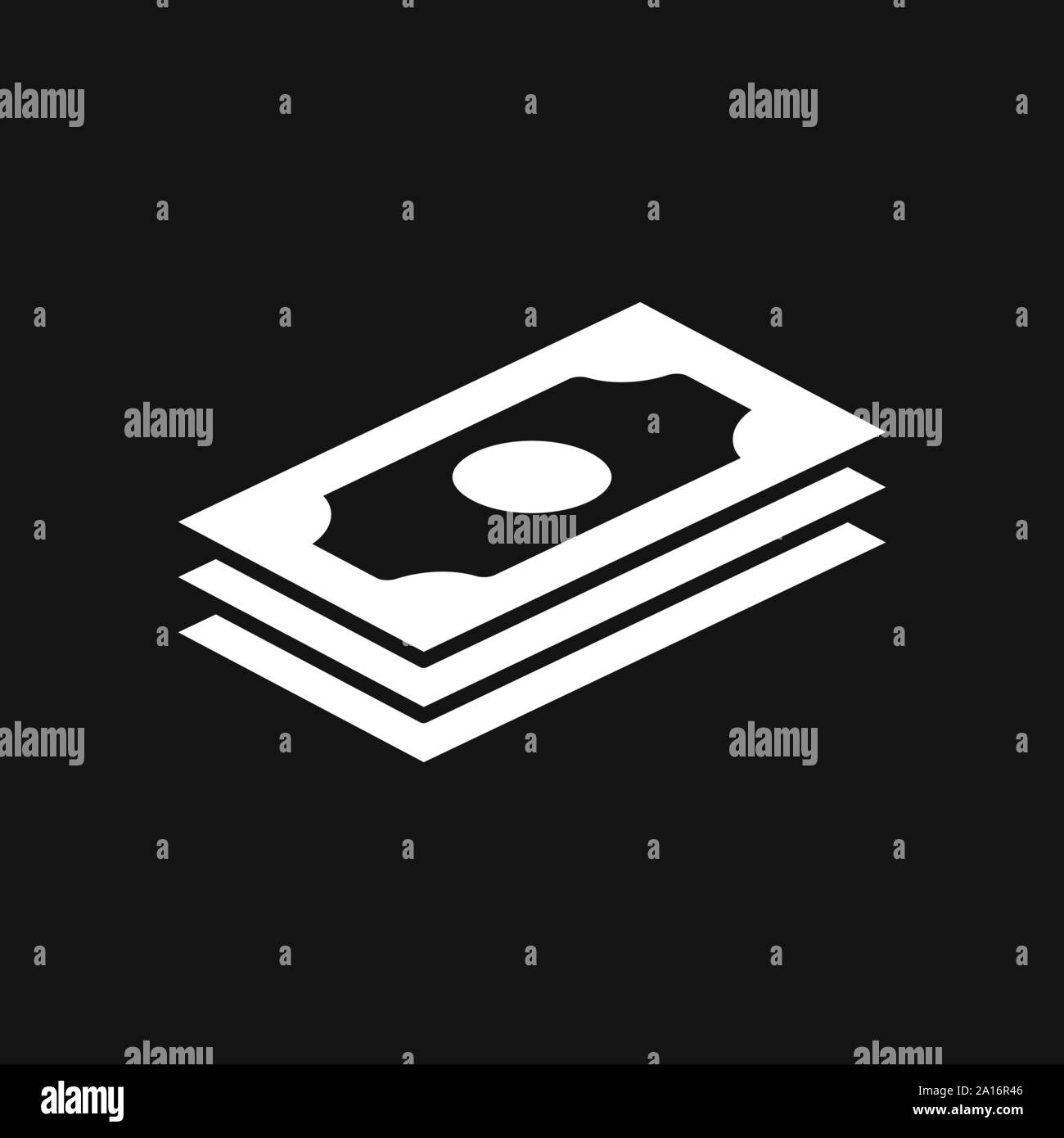 Money. Line Icon Vector illustration. Payment system Stock Vector Image ...