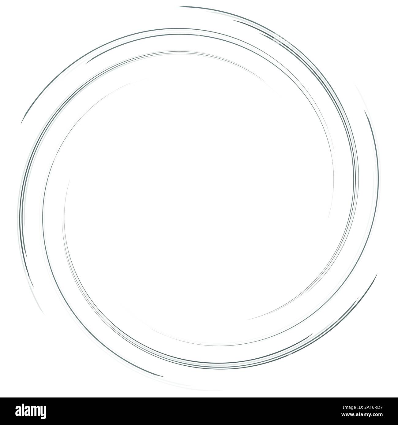 Abstract spiral, twist. Radial swirl, twirl curvy, wavy lines element ...