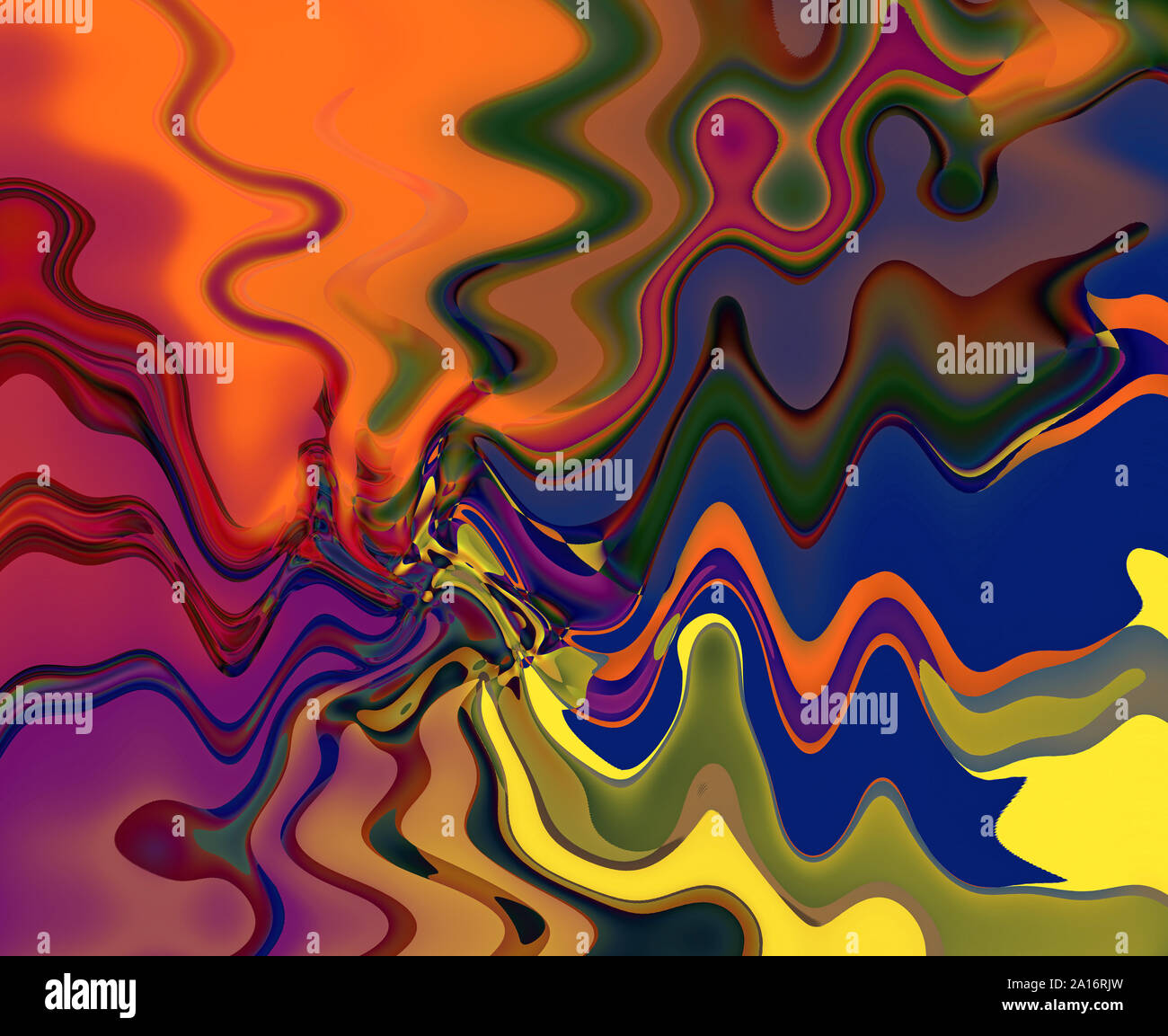 Abstract coloring background of the gradient with visual wave and ...