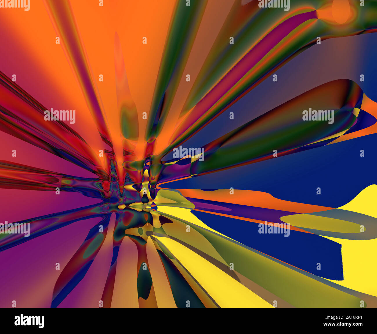 Abstract coloring background of the gradient with visual wave,pinch and ...
