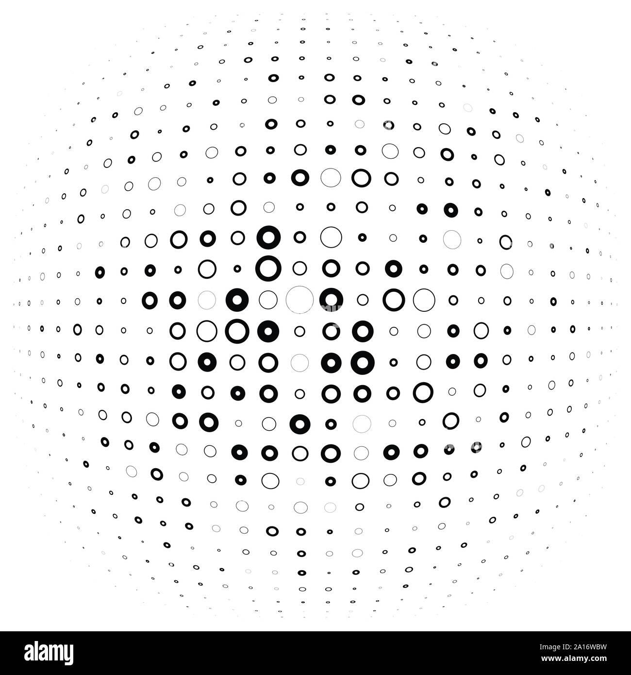 Radiating dots Black and White Stock Photos & Images - Alamy