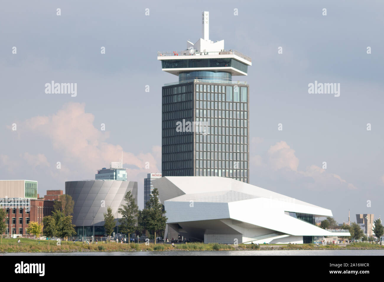 Iconic Modern Amsterdam Buildings Stock Photo - Alamy