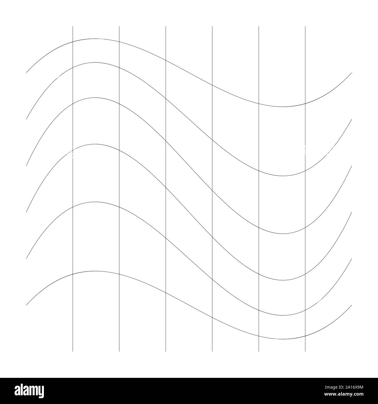 Undulating slope Cut Out Stock Images & Pictures - Alamy