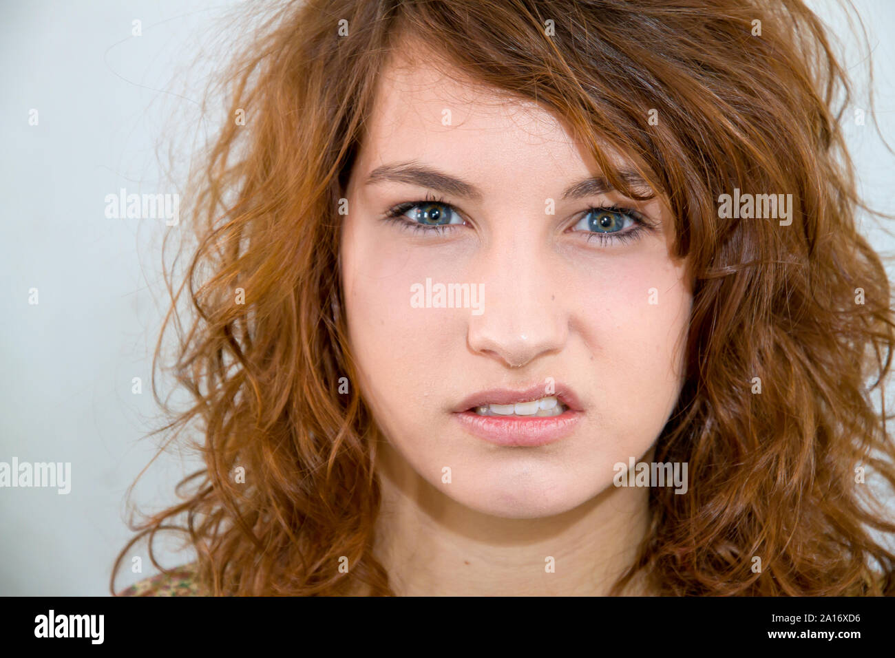 Woman angry funny hi-res stock photography and images - Alamy