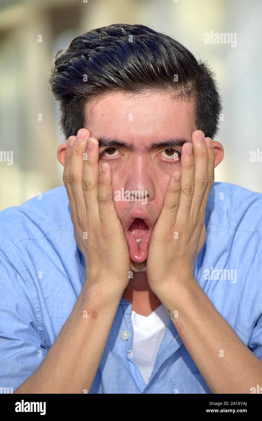 Looking startled hi-res stock photography and images - Alamy