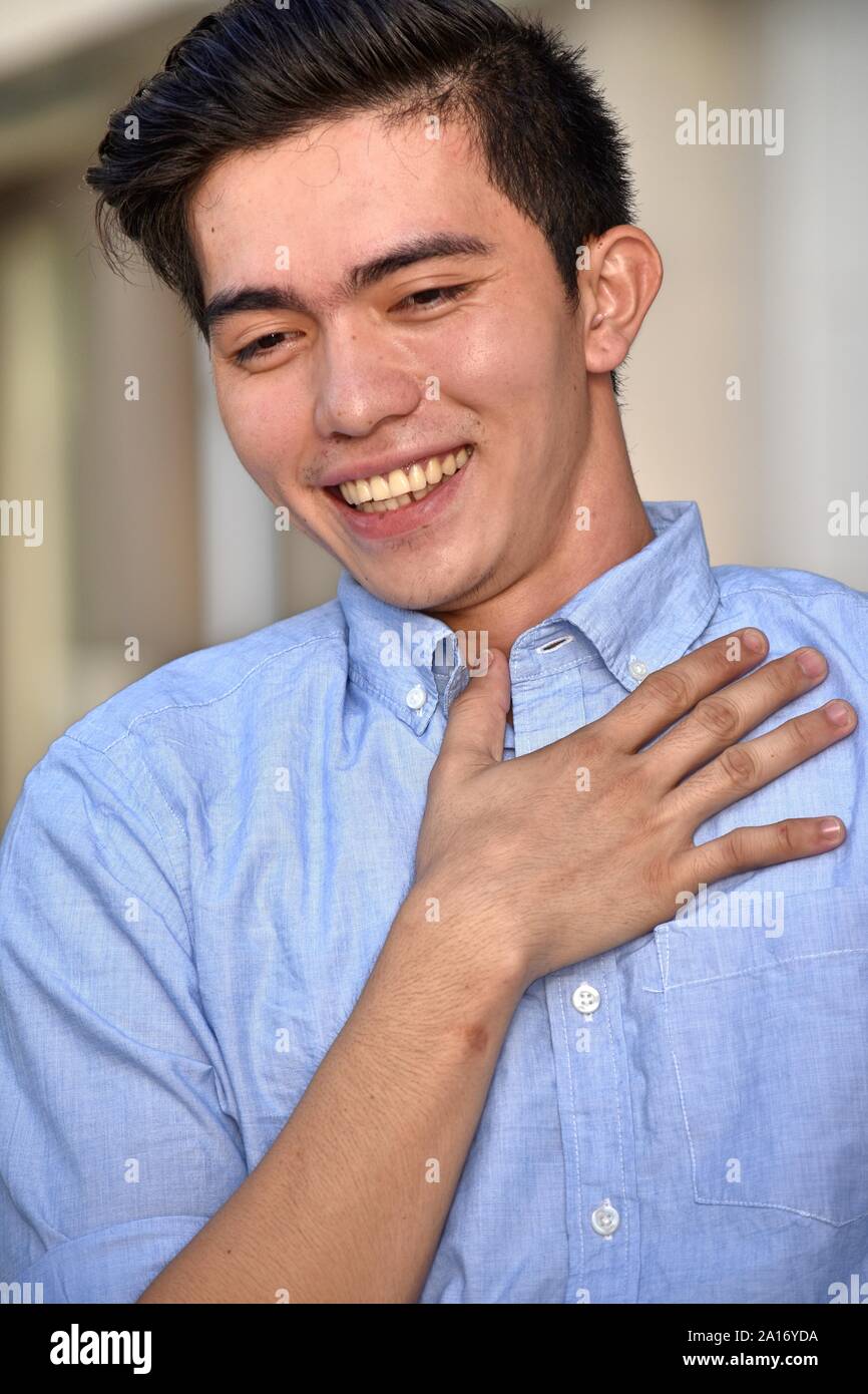 A Man And Appreciation Stock Photo - Alamy