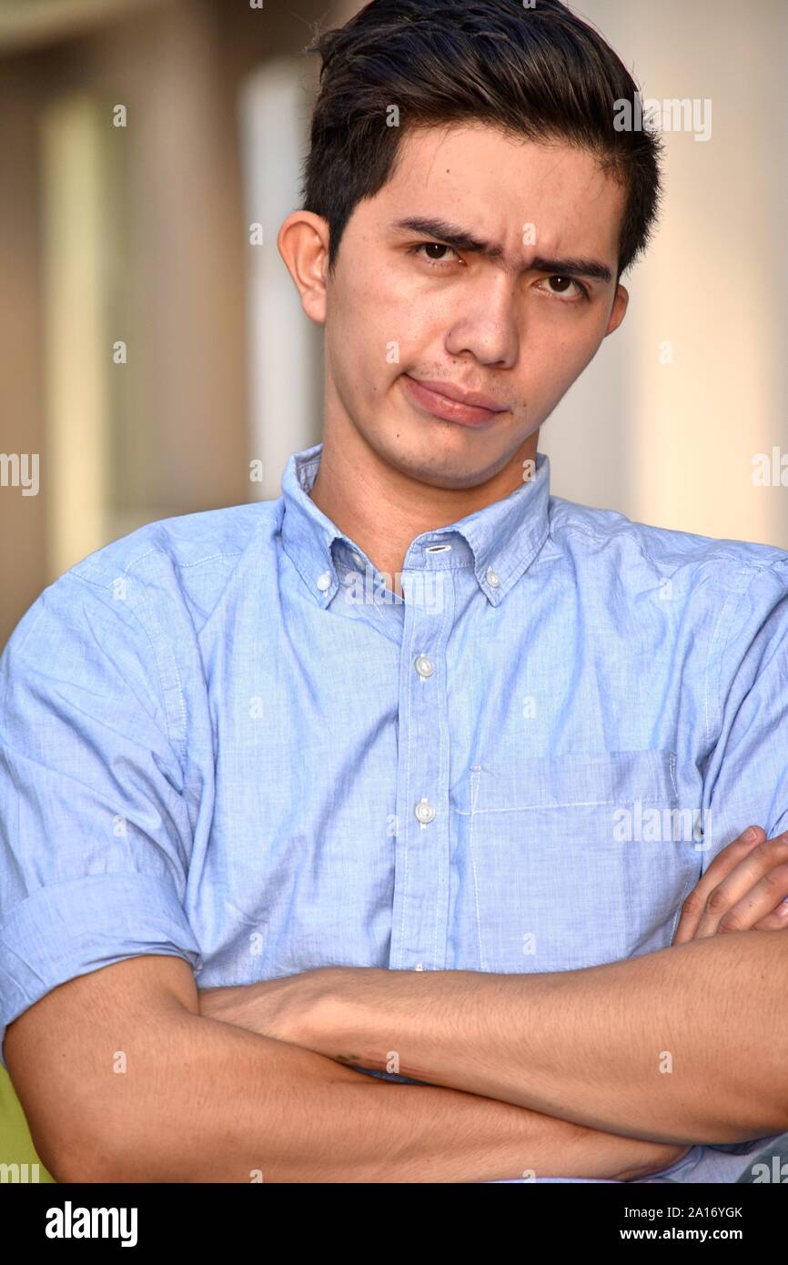 A Stubborn Filipino Person Stock Photo - Alamy