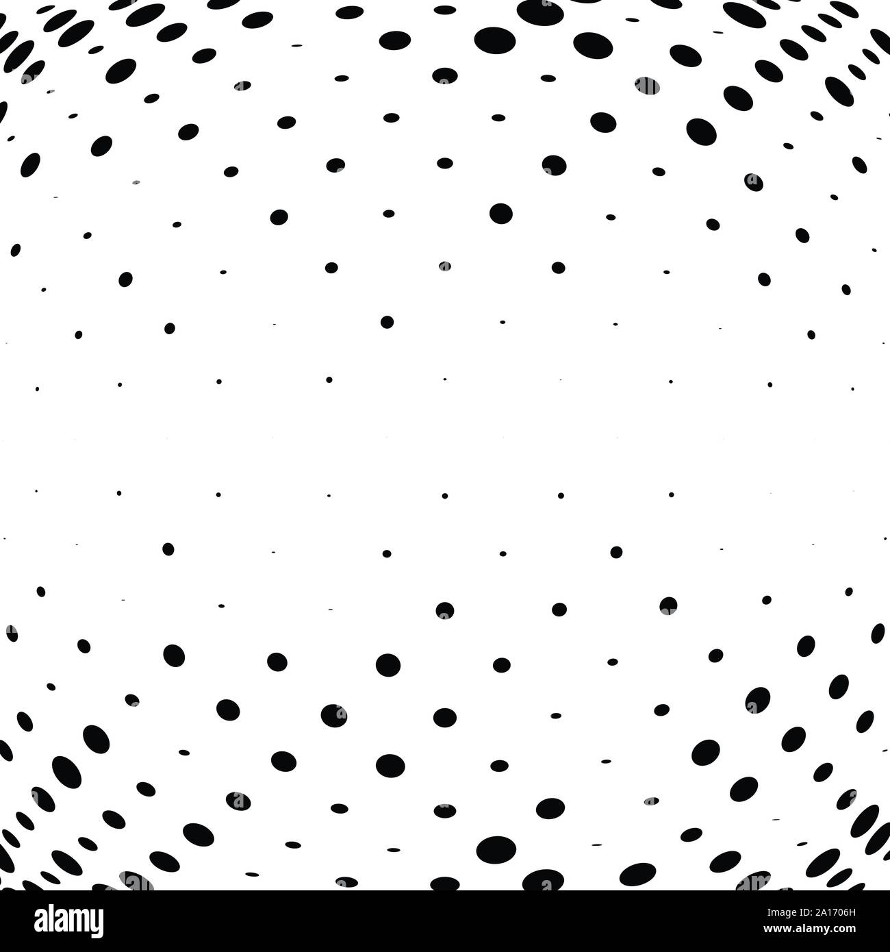 Half-tone dots. Dotted, circles pattern. Sphere, orb or globe ...