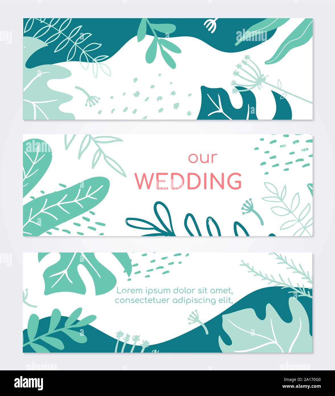 Beautiful composition party set Stock Vector Images - Alamy