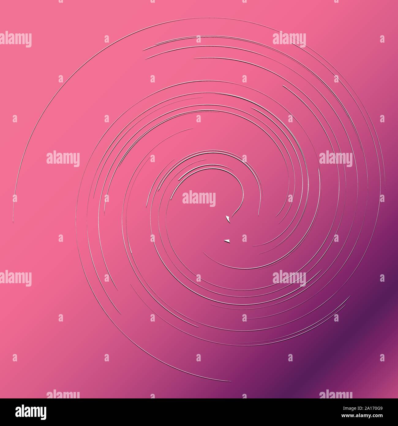Abstract spiral, twist. Radial swirl, twirl wavy, curvy lines element ...