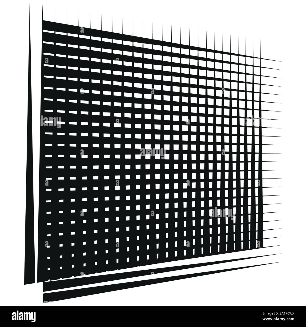 Grid, mesh pattern. Cellular, reticulated grate, lattice. Array of ...