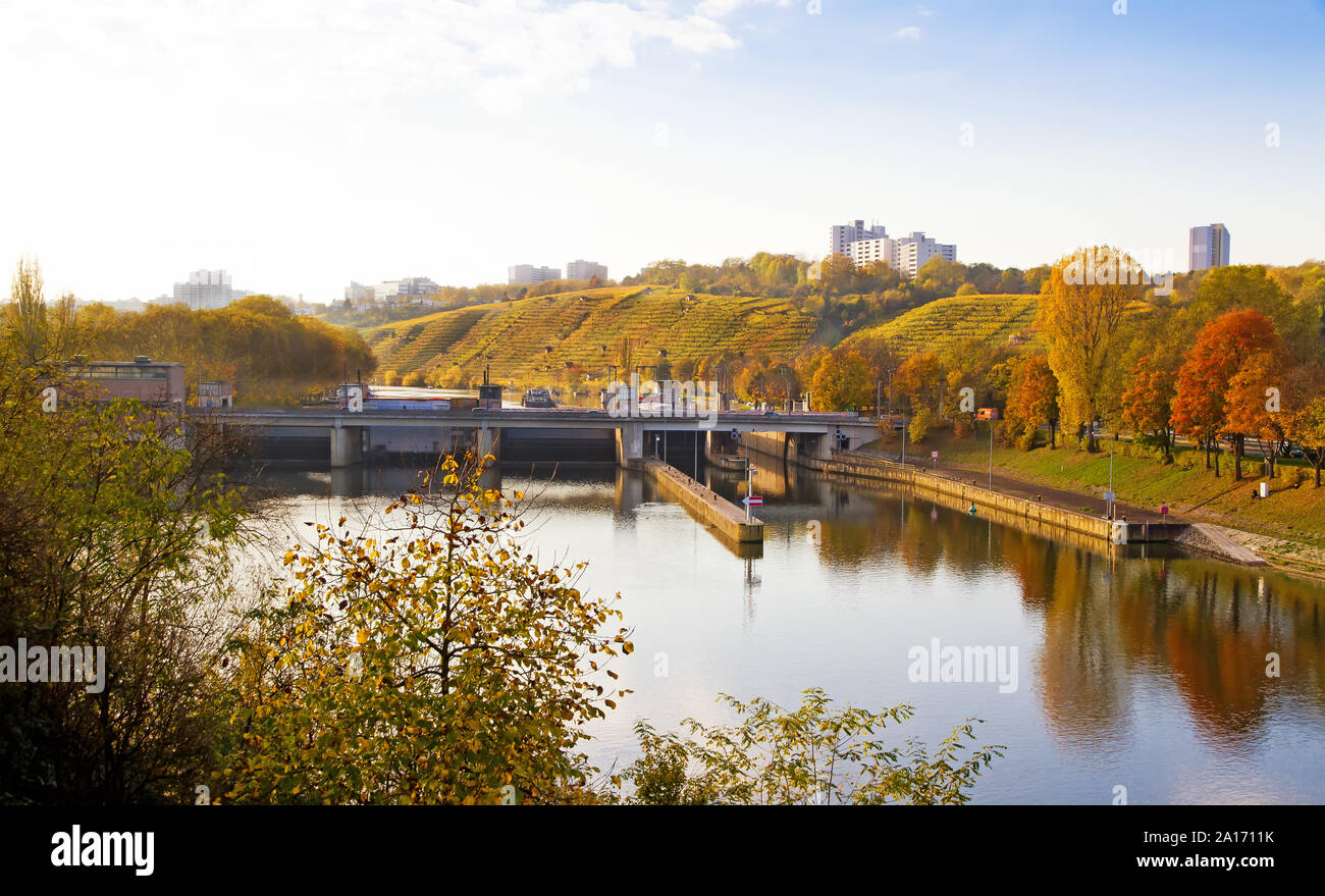 Neckar Lock High Resolution Stock Photography and Images - Alamy