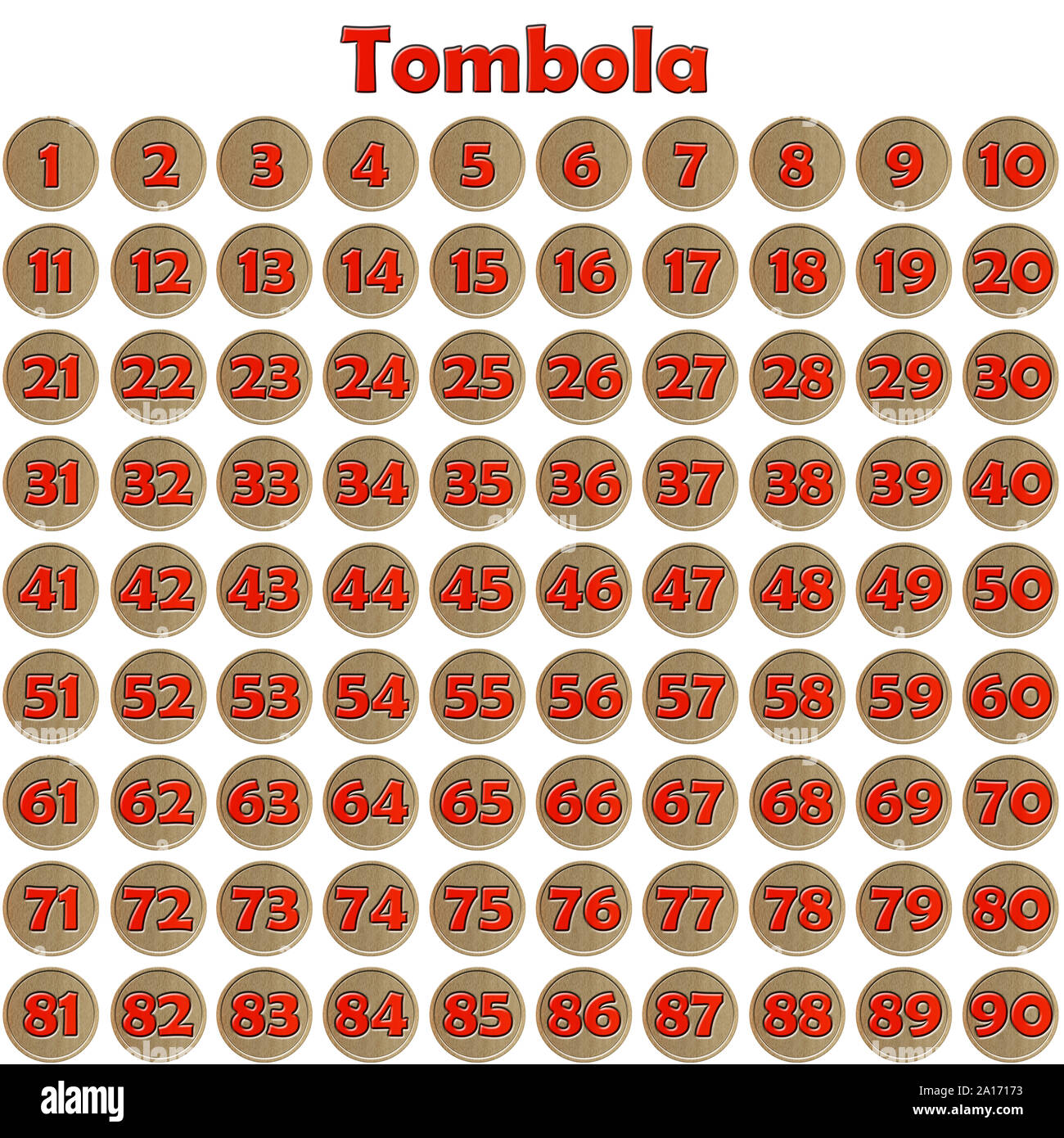 Bingo board hi-res stock photography and images - Alamy